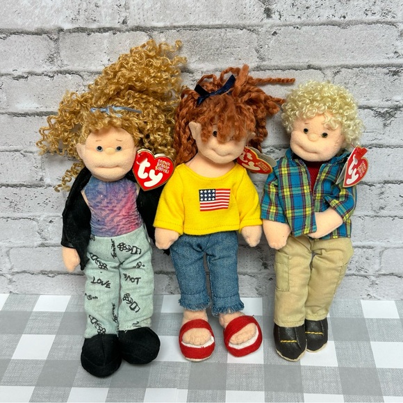 Ty | Toys | Ty Teenie Beanie Boppers American Millie Paula ...
